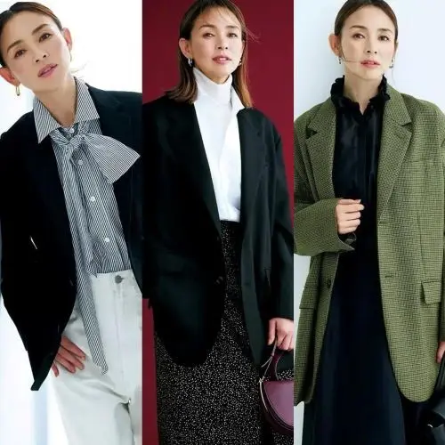 今年の秋冬は「ジャケット」が着たい！今から真冬までおしゃれに着回す | Web eclat | 50代女性のためのファッション、ビューティ、ライフスタイル最新情報