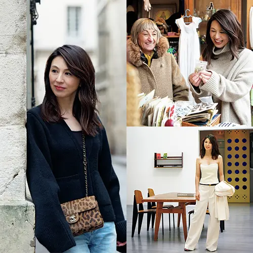 感性を刺激してくれる街・パリで出会った「雨宮塔子さんのおしゃれの発見」 | Web eclat | 50代女性のためのファッション、ビューティ ...